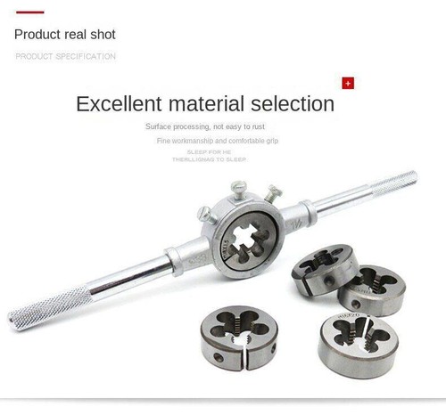 86pcs Tap Die Set Bearing Steel M3-M16 Metric Thread Combination Tools ...