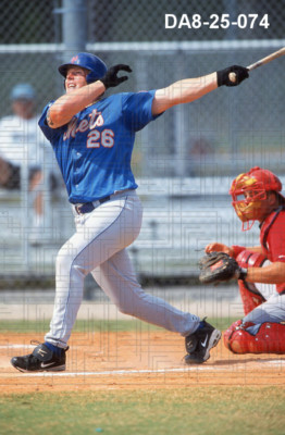 Rob Stratton - 2002 New York Mets ST - 35mm color slide - DA8-25-074 ...