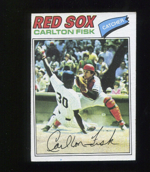 1977 Topps Baseball #640 Carlton Fisk Card - EX #3629 | eBay