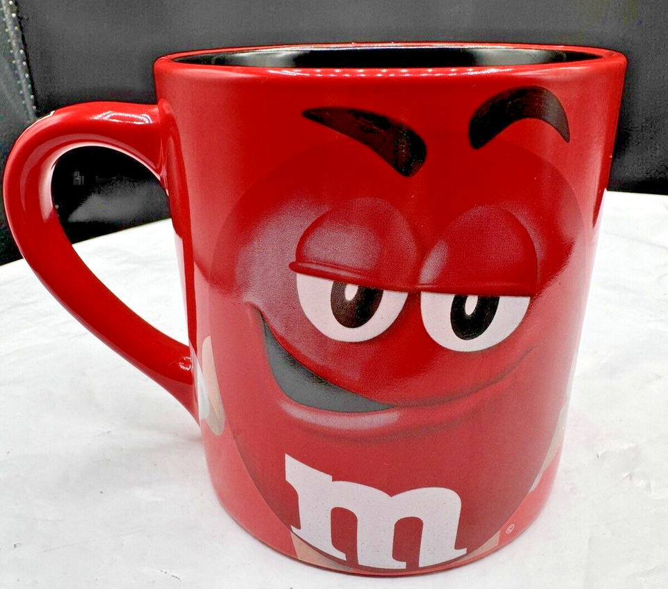 M & M RED CANDY OFFICIAL COFFEE MUG 16 OZ. ADVESTISING CUP-2016 | eBay