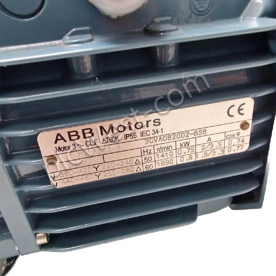 ABB M2VA80B-4 3GVA082002-BSB 0.75kW And BONFIGLIOLI 2E07016031 C212PP80 ...
