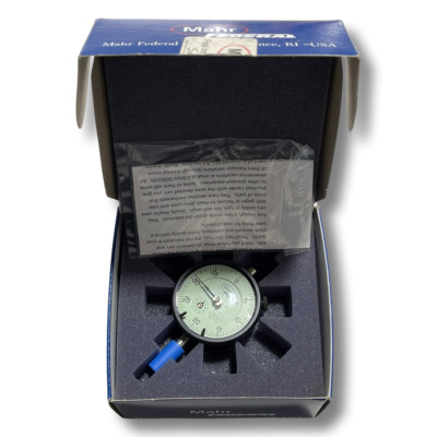 Mahr Dial Indicator .100" Total Range 0.0005" Graduation AGD 2 Style | eBay