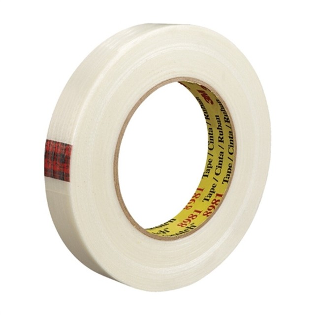 Scotch 3M 8981 Strapping Tape 6.6 Mil 3/4" yds. Clear 48/Case T9148981 ...