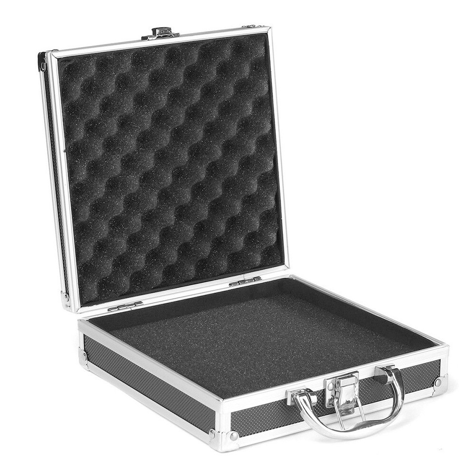 NEW Durable Tool Box Aluminium Alloy Storage Safety Case Toolbox ...