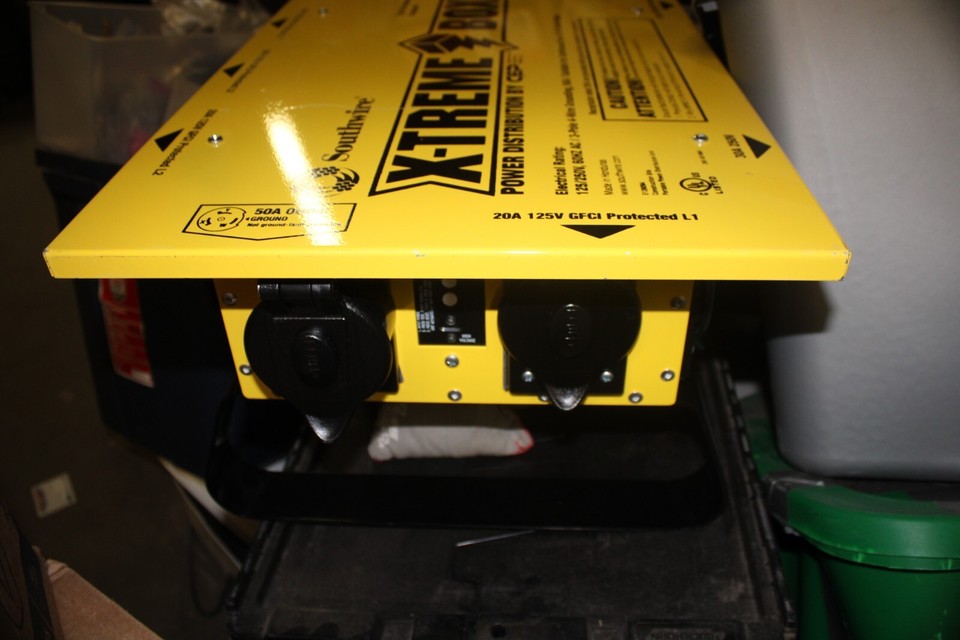 NEW SOUTHWIRE X-TREME TEMPORARY POWER DISTRIBUTION POWER BOX 6506UGSX ...