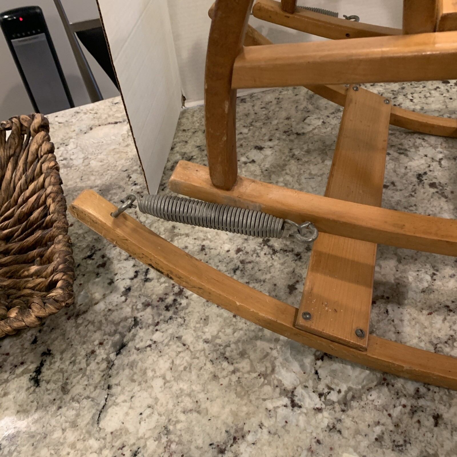 Vintage Antique The Teetertot Childs Rocker Bounce Teeter Totter ...