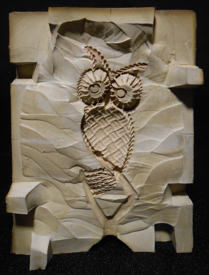 RARE VAN CLEEF & ARPELS MID-20TH C VINT WHT RUBBER JEWELRY MOLD, SGND ...