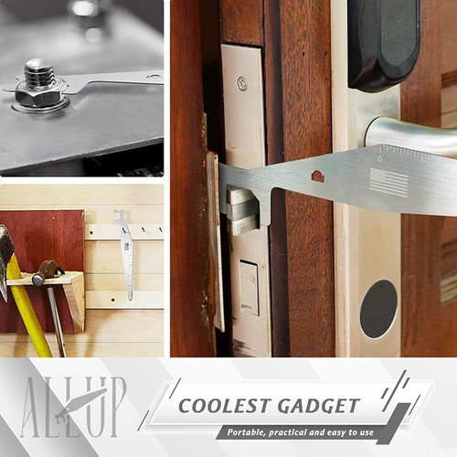 Firefighter Multi-tool Spring Steel Hand Pry Bar Tool High Strength ...