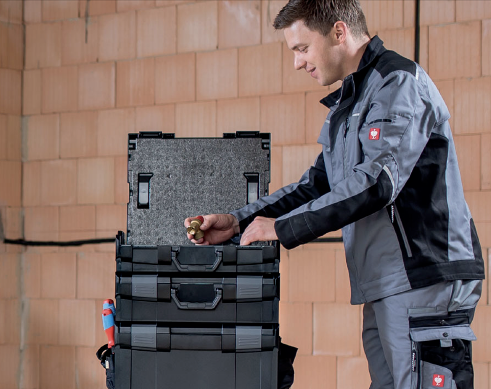 Sortimo Systemkoffer L-Boxx 102 mit L-Boxx mini Deckel Transparent und ...