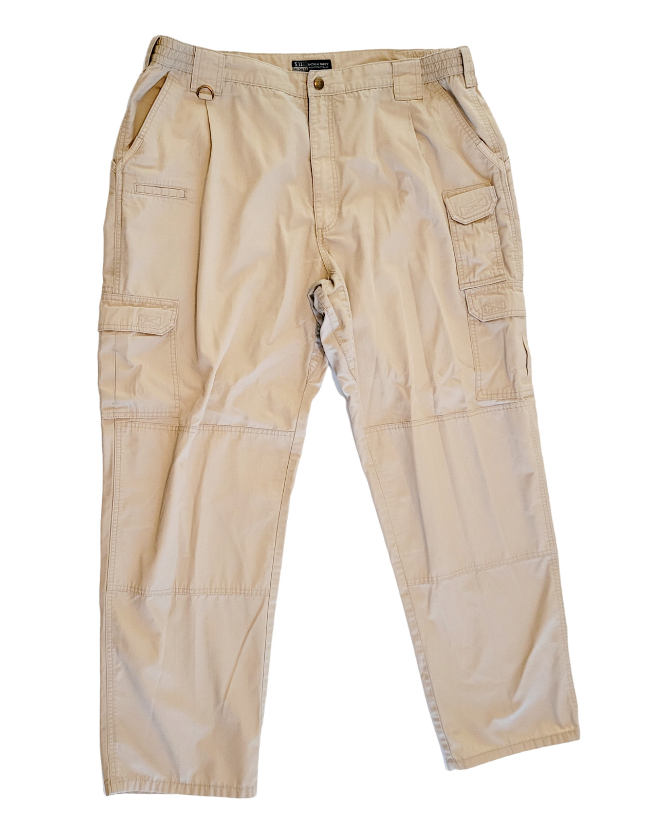 Men's 44x34 5.11 TACTICAL 74273 Khaki Ripstop Double … - Gem