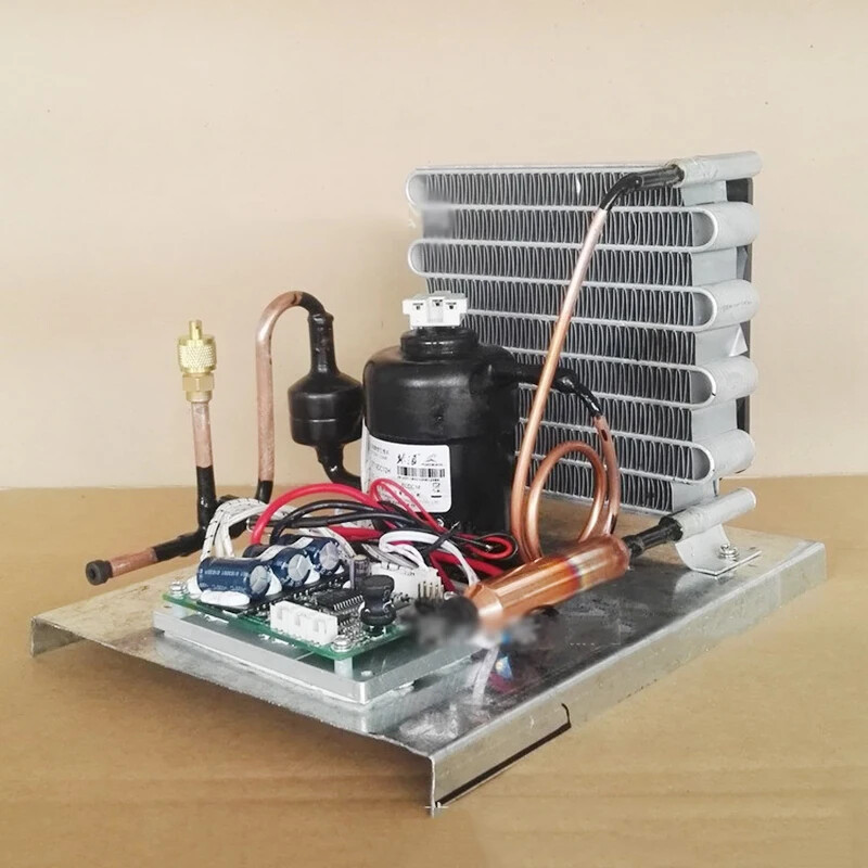 ST19C 24V Micro Compressor Unit Dc Condensing Unit Small Refrigeration Unit | eBay