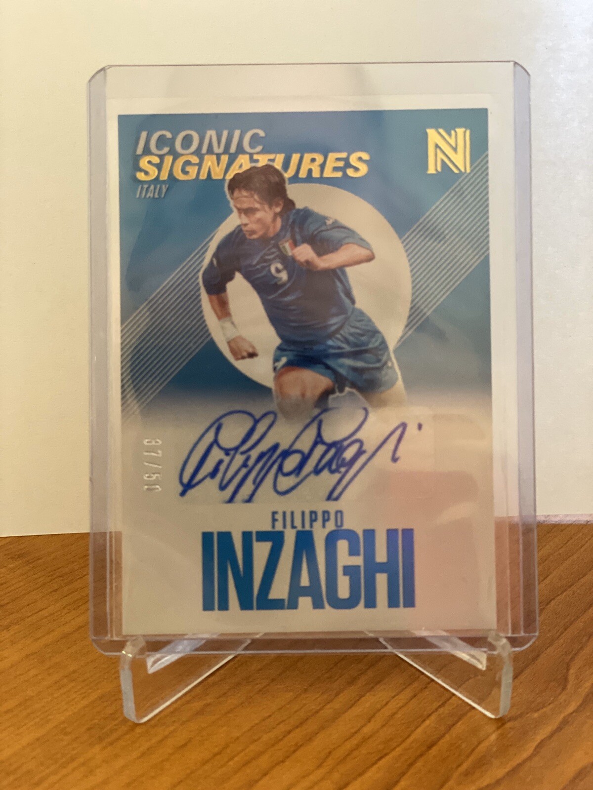2017 - Panini - Nobility - Iconic Signatures - #'d /50 - Filippo ...