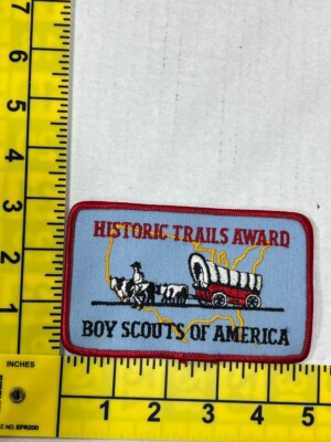 Historic Trails Award BSA Boy Scouts of America Patch | eBay