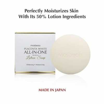 MOSBEAU Placenta White All-in-one Premium Lotion Soap 100g | eBay