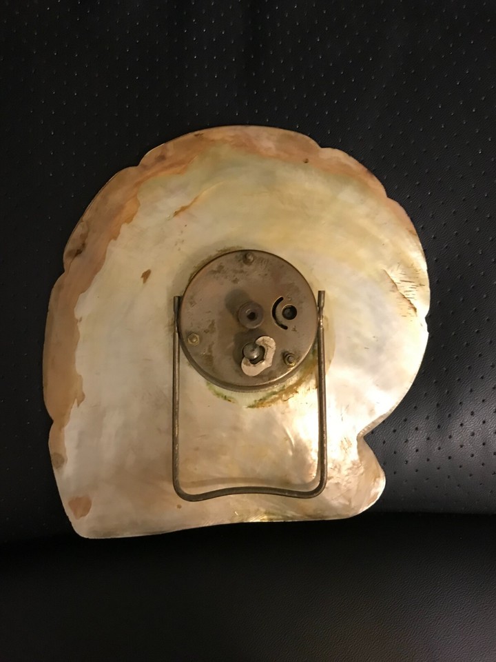 VTG 1920-30's Intricately Hand-Carved Mother-of-Pearl Abalone Shell ...