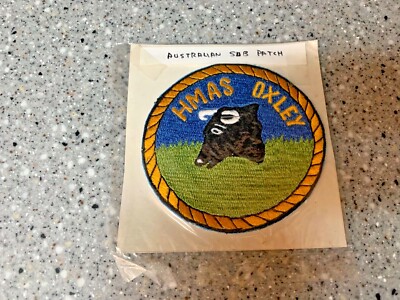 AUSTRALIAN NAVY MILITARY HMAS OXLEY SUBMARINE Patch 4" | eBay