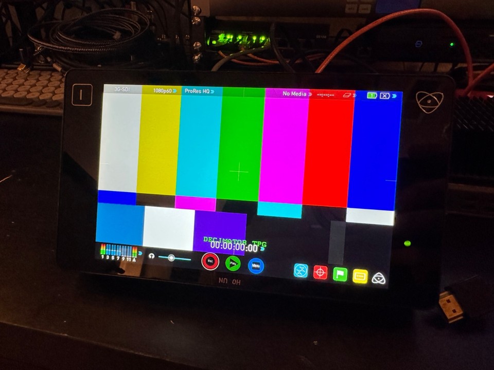 Atomos Shogun 4K HDMI/12G-SDI SSD Recorder and 7" Monitor Gen 1 Cracked ...