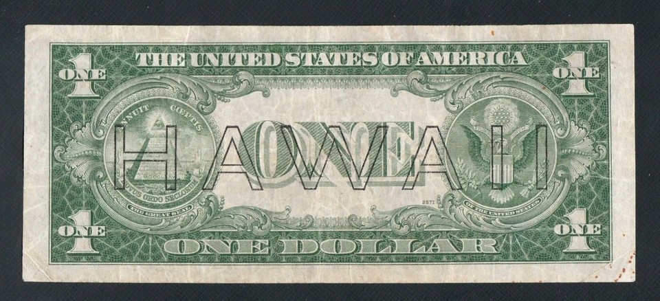 BEAUTIFUL RARE C-C BLOCK 1935A $1 HAWAII NOTE!! NO TEARS OR PINHOLES | eBay