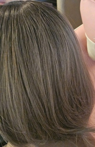 12" Blonde Ombre Short Straight Synthetic Wig Rose Mesh Net Cap Bangs ...