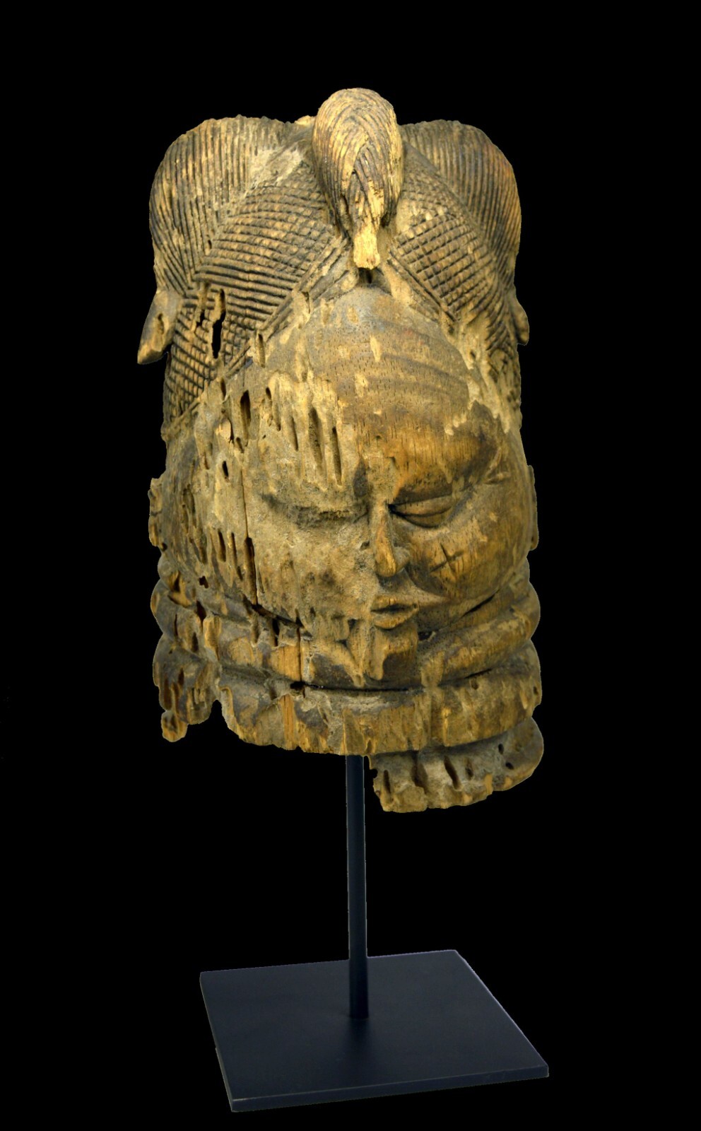 Ancient Mende Bundu Mask Ex Poolos Collection 1975 | eBay