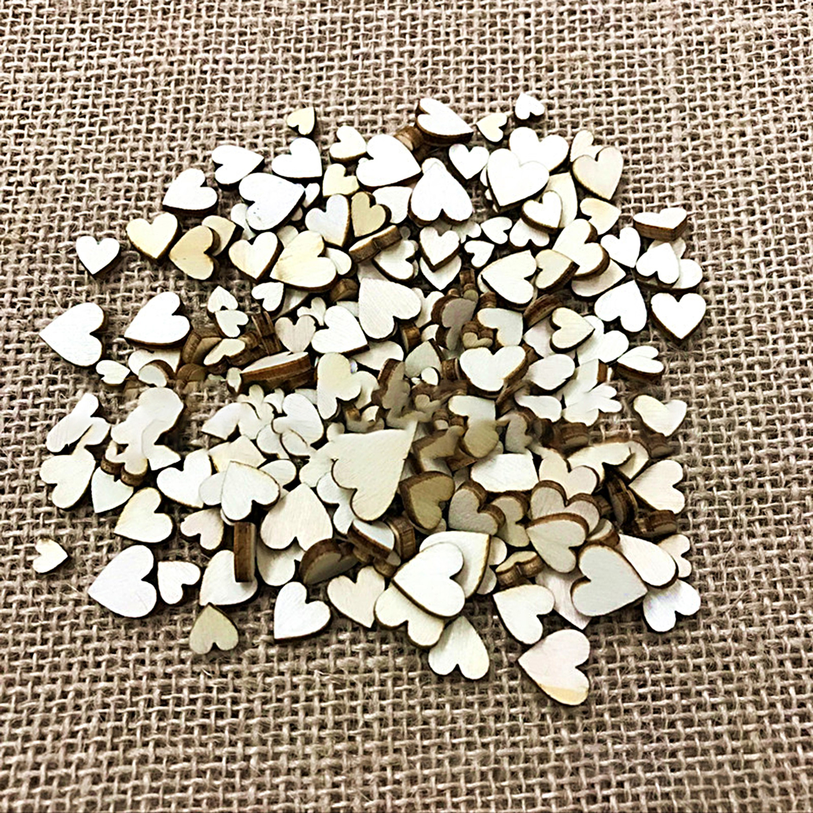 100pcs/bag Wood Crafts No Odor Diy Table Scatter Decoration Crafts ...