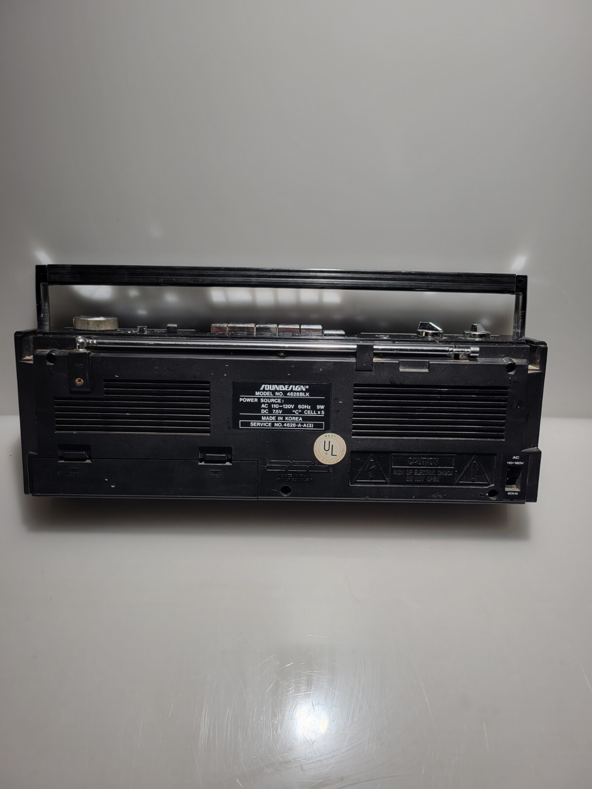 Vintage boombox Soundesign model 4628BLK AM/FM Cassette Player Oh Yeah ...