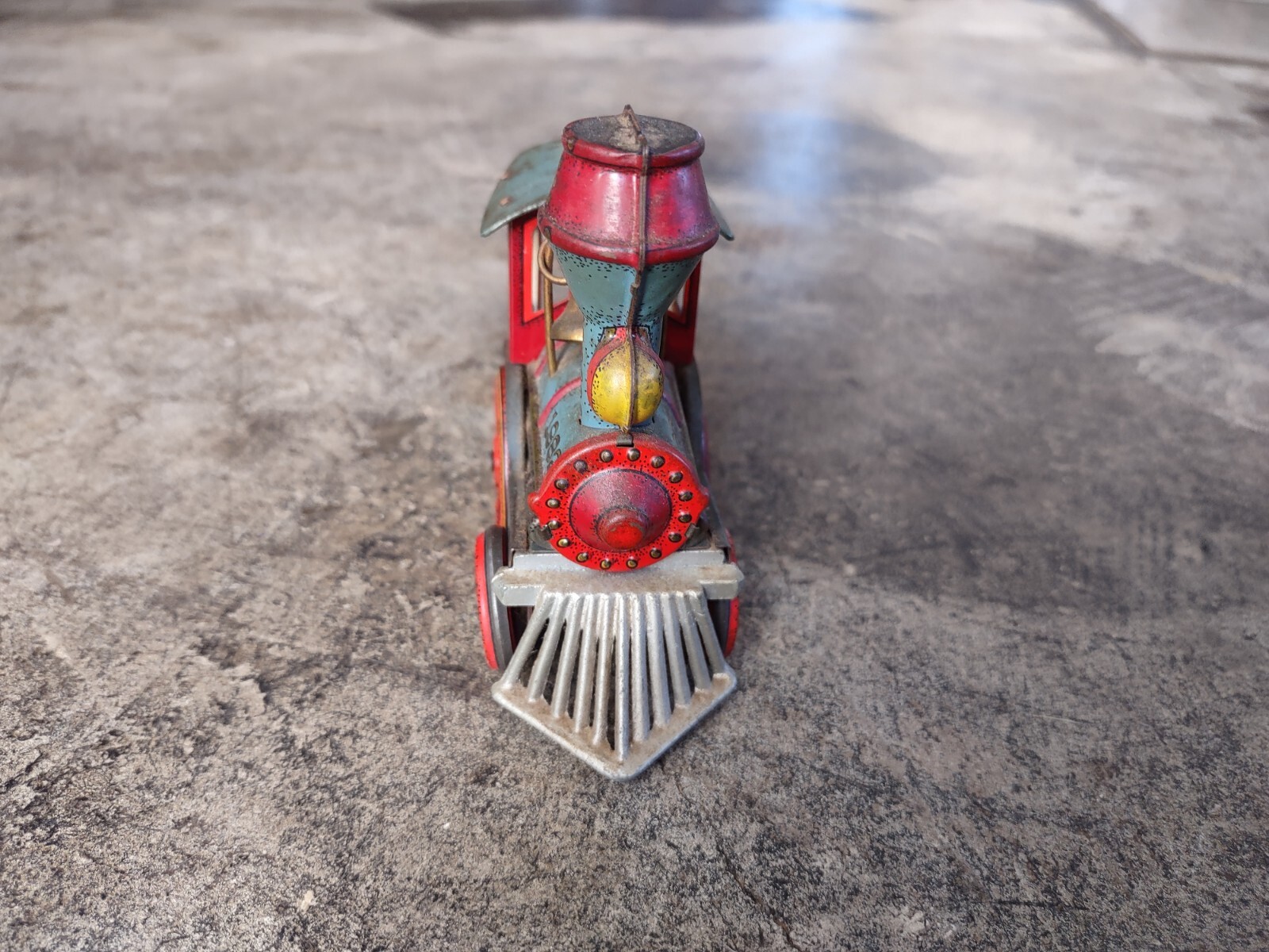 Hallmark Ornament TIN LOCOMOTIVE Pressed Tin Train Engine 1st in Series ...