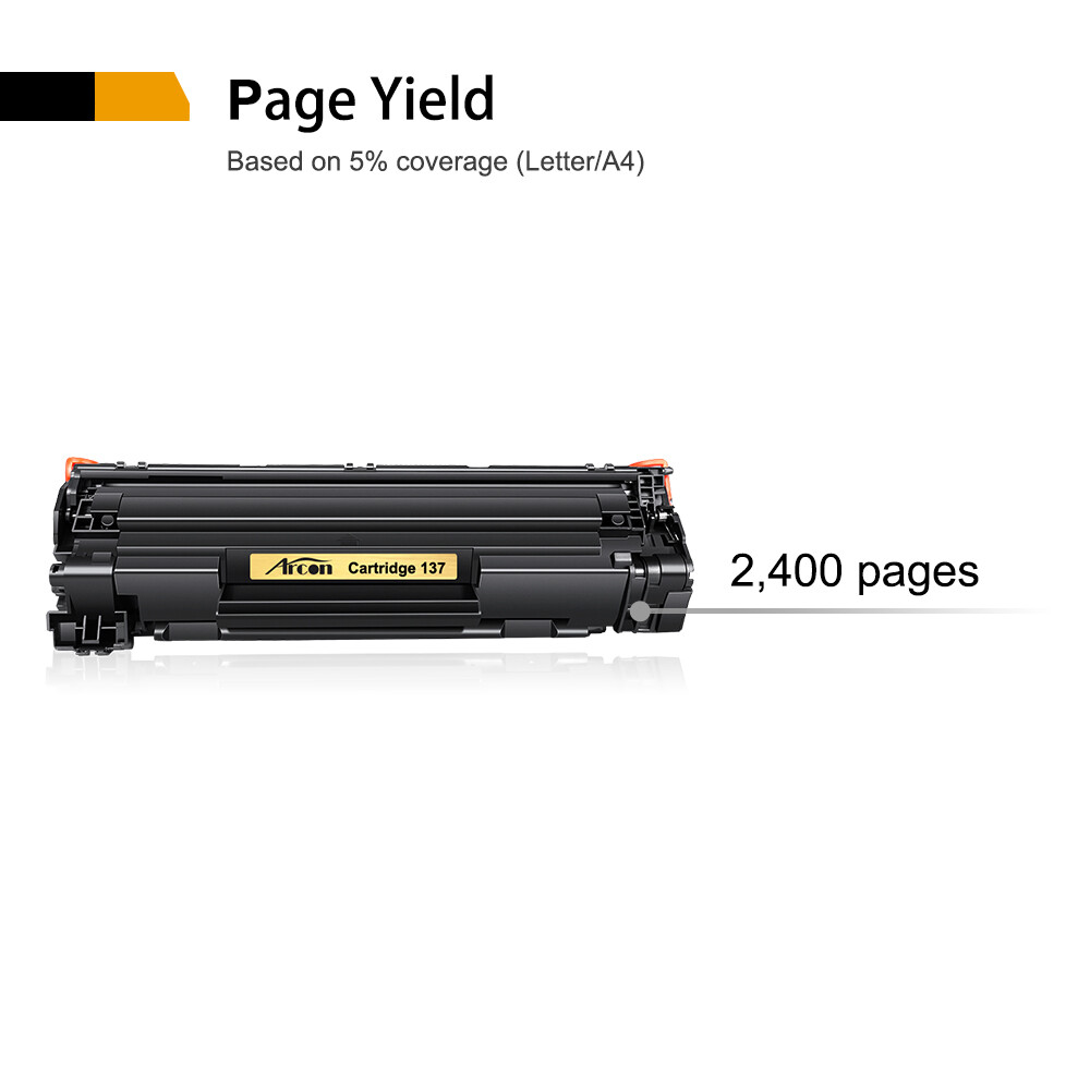 CRG137 Toner Cartridge For Canon 137 ImageClass MF227dw MF212w MF232w ...