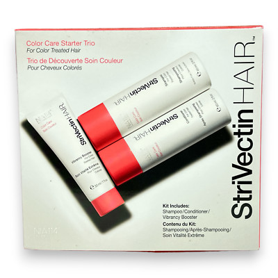 StriVectin Hair Color Care Starter Trio For Color Treated Hair (3 ...