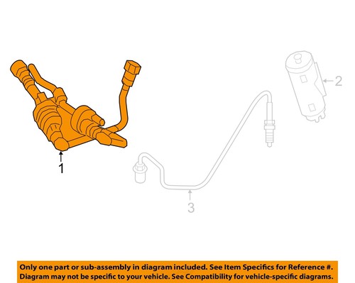 MERCEDES OEM 16-17 C63 AMG-Vapor Canister Purge Valve 2054708701 | eBay