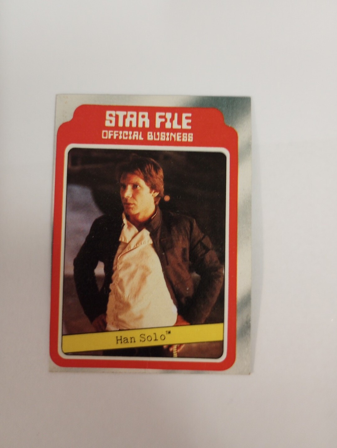 1980 Star War: Empire Strikes Back-Star File: Han Solo Card #4 | eBay