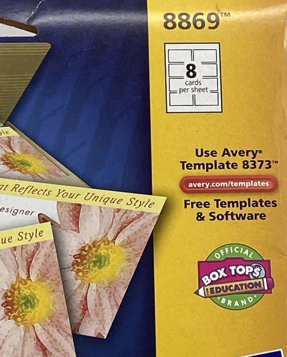 Blank Avery Business Card Template