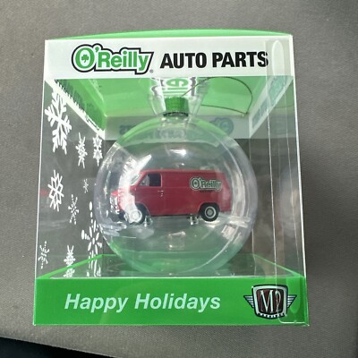 2024 M2 '71 Chevrolet Van Red O'Reilly Christmas Ornament | eBay