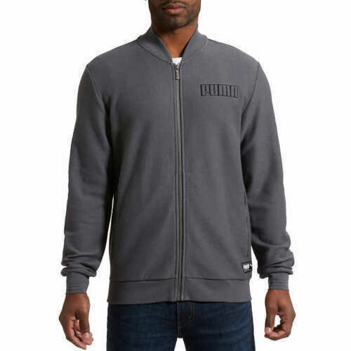 Puma Men’s Primetime Athletic Jacket, Color: Gray- Size: S ---NWT | eBay