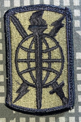 US Army OD 500th Military Intelligence Brigade Patch Hook Used A1016 | eBay