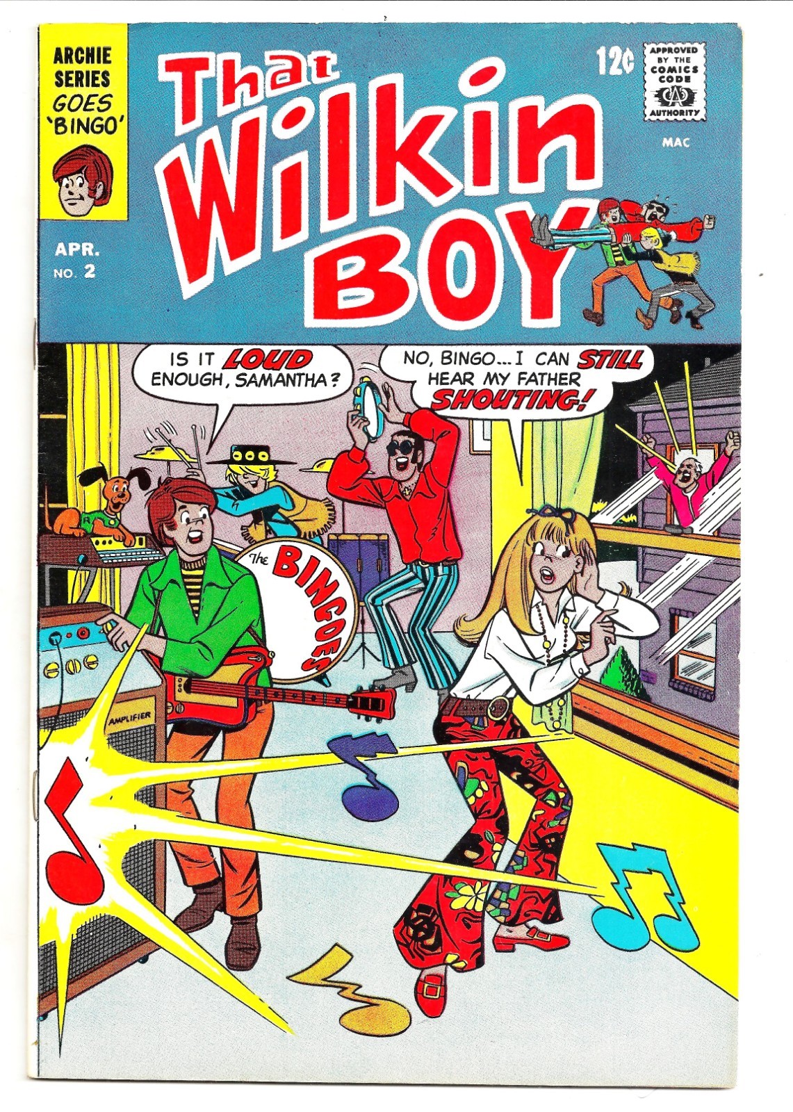 That Wilkin Boy #2 Bingo - Apr 1969 - High Grade - Archie Humor Comic ...