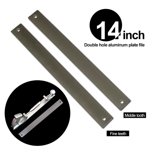 14" Adjustable Milled Tooth Body File Holder Car Panel Metal Polishing ...