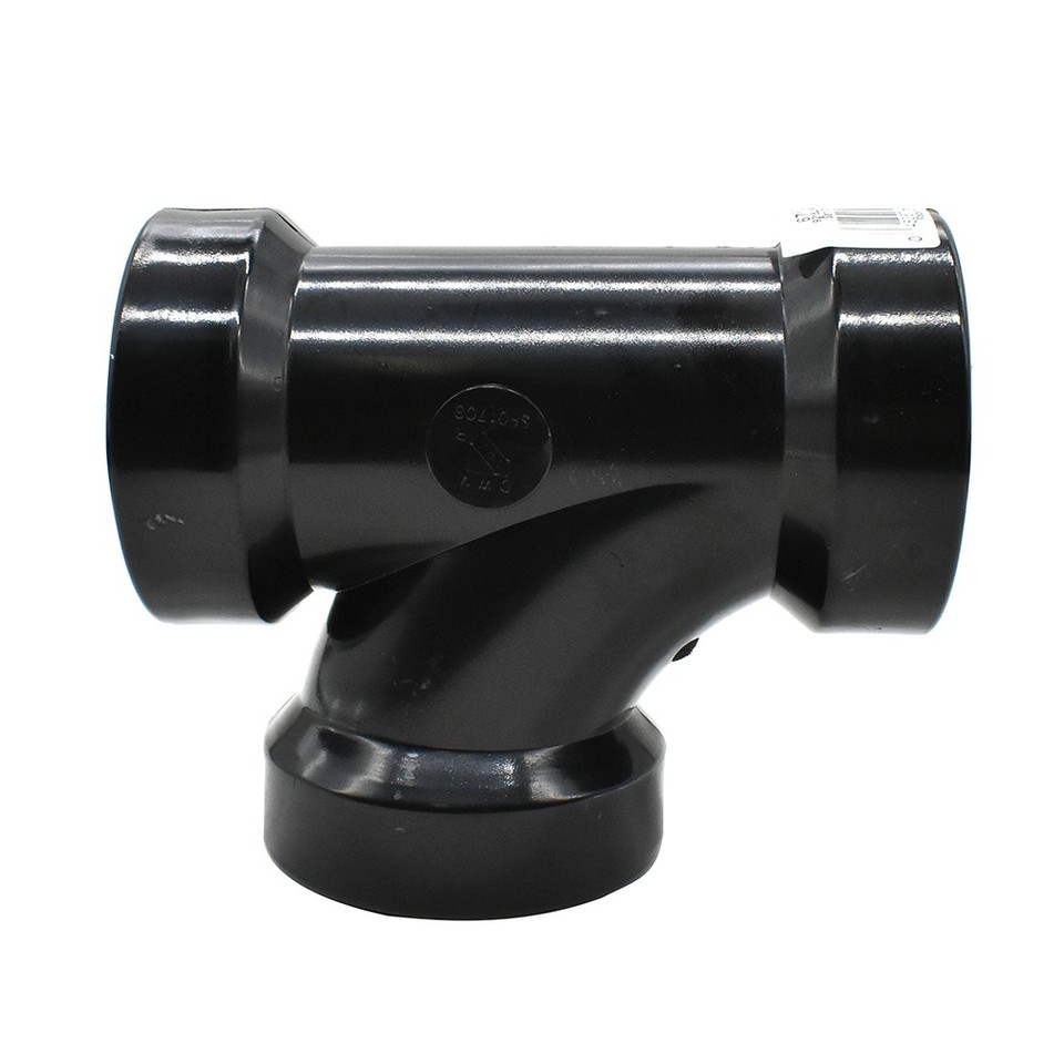 Primex 85636 92131 3 Inch x 3 Inch x 1-1/2 Inch ABS Sanitary Reducing ...