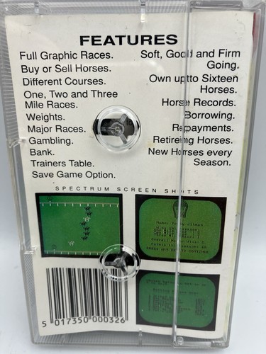 Commodore 64 / 128 C64 First Past the Post horse racing computer game ...