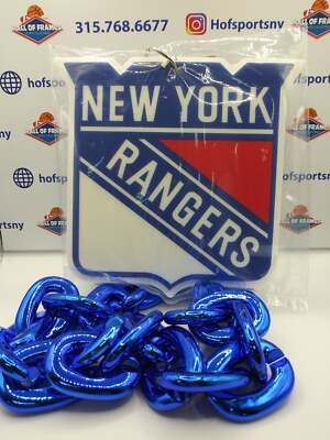 NEW YORK RANGERS FAN CHAIN BY FANFAVE! NECKLACE | eBay