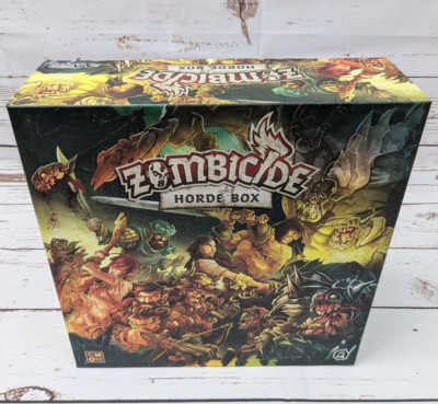 Zombicide Green Horde Kickstarter Exclusive Extras Horde Box Black ...