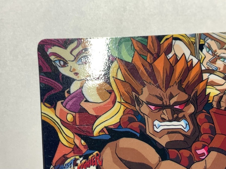 Akuma Street Fighter ZERO Arcade capcom Card 1995 JAPAN GAME CARDDASS ...