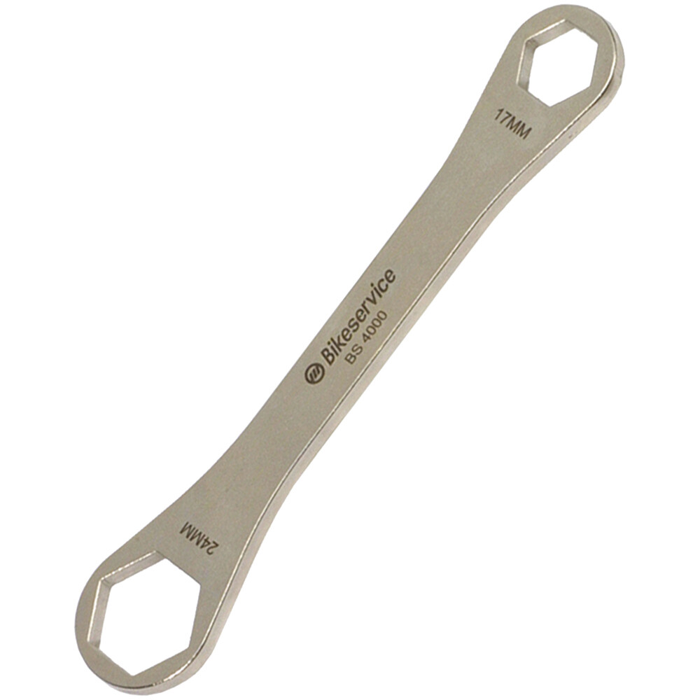 Bikeservice 17/24mm Steering Stem / Fork Cap Spanner MX Dirtbike Tool ...