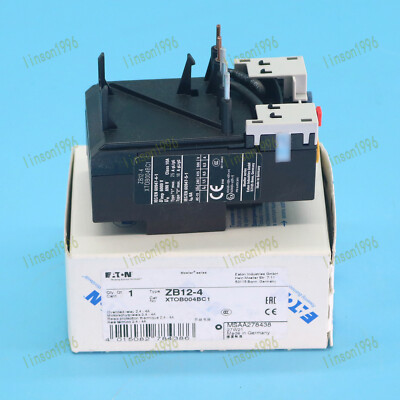 1PC Eaton Moeller ZB12-4 2.4-4A Overload Relay New | eBay