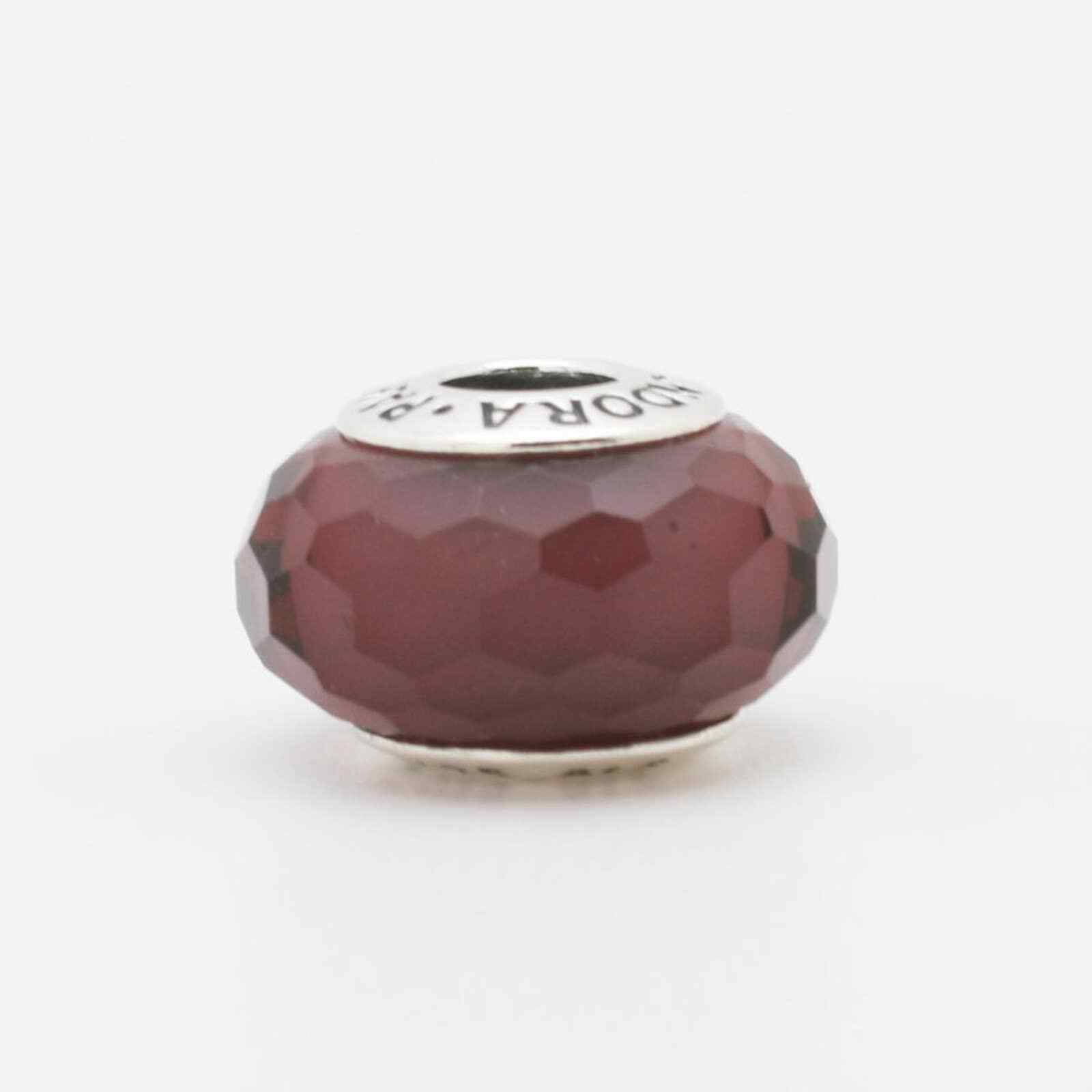 Authentic PANDORA Purple Fascinating Faceted Murano G… - Gem