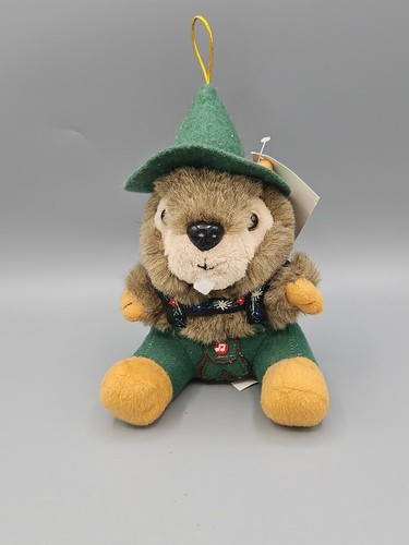 Vtg GERHARDSHOFEN GERMANY YODELING Beaver 7" STUFFED PLUSH Animal Bear ...