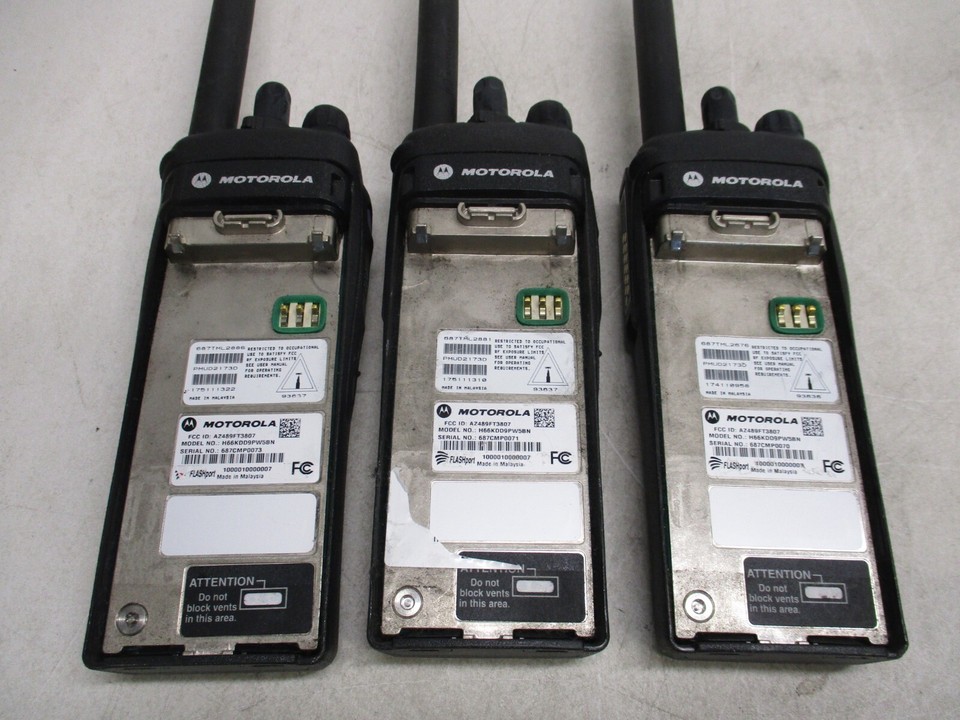 Motorola Astro XTS 1500 VHF Radio Lot of 3 | eBay
