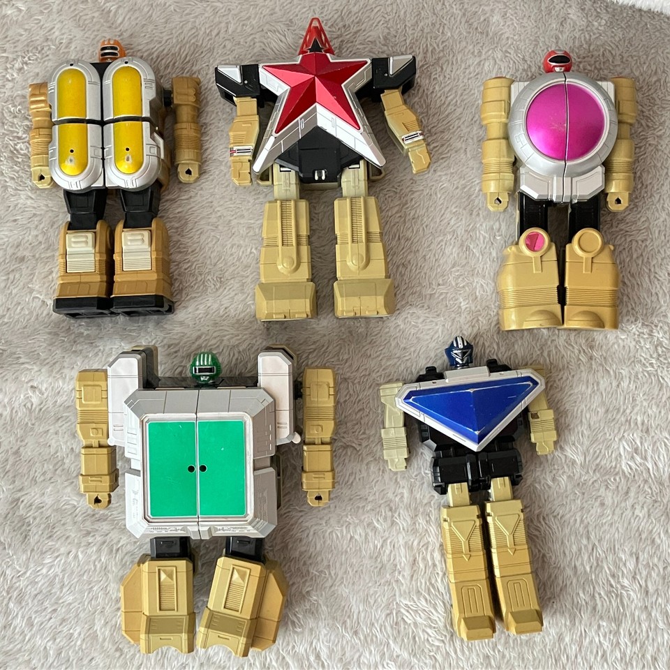 BANDAI Japan DX Megazord Power Rangers Zeo Super Sentai Ohranger Robo Oh Blocker | eBay