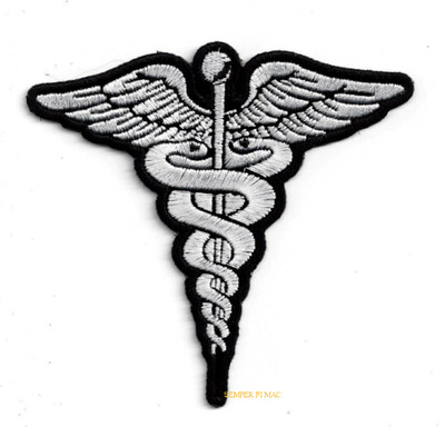 CADUCEUS US ARMY MEDIC PATCH DOC PIN UP MEDICAL CORPS EMT EMS HOSPITAL ...