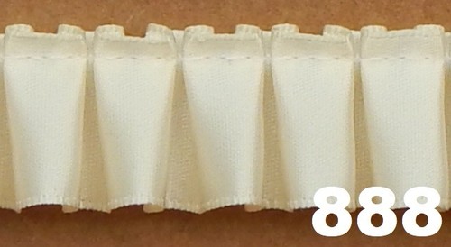 7/8" BOX PLEATED RIBBON, 1, 3, 5, 10 & 20 YARD PIECES, FREE SHIPPING IN ...